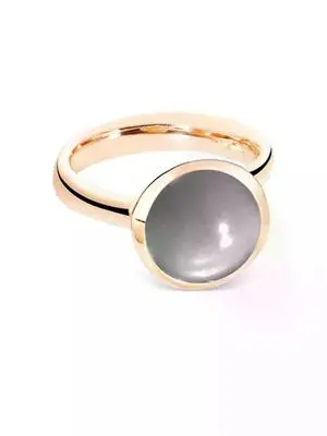 Tamara Comolli 18k Rose Gold Bouton Moonstone Ring - Pink