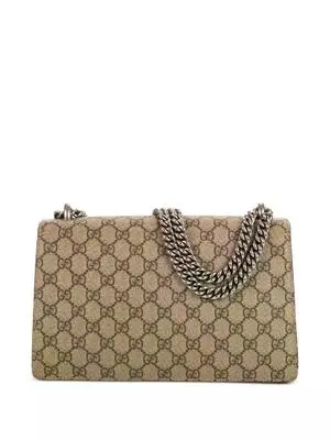 Gucci Gg Supreme Dionysus Shoulder Bag - Neutrals