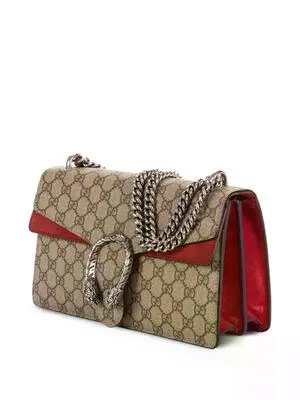 Gucci Gg Supreme Dionysus Shoulder Bag - Neutrals