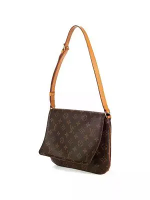 LOUIS VUITTON Musette Tango Shoulder Bag - Brown