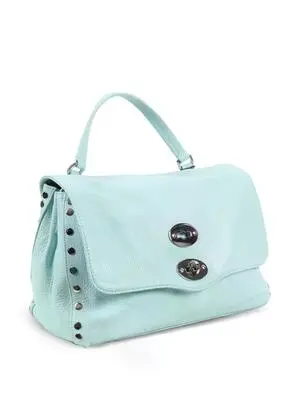 ZANELLATO Postina® Studded-embellishment Tote Bag - Blue