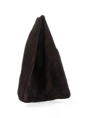 THE ROW Bindle Small Suede Shoulder Bag