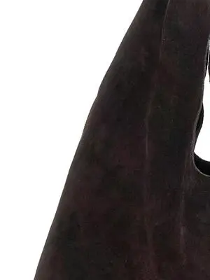 THE ROW Bindle Small Suede Shoulder Bag