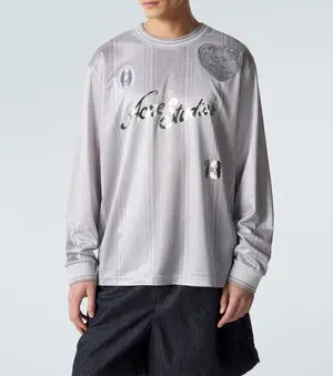 Acne Studios Logo Striped T-shirt