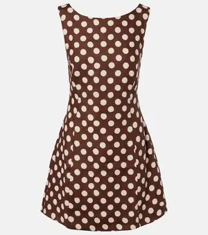 Linen Polka Dot Day Dresses
