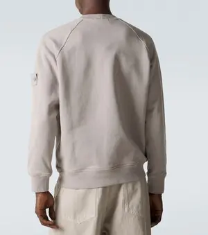 Stone Island Compass Cotton Jersey Sweatshirt - Grey
