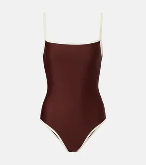 Jade Swim Layla One-piece Swimsuit - Brown