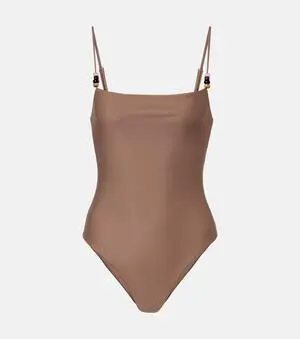 Jade Swim Layla One-piece Swimsuit - Brown