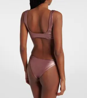 Jade Swim Vera Bikini Bottoms - Brown