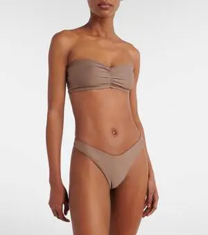 Jade Swim Vera Bikini Bottoms - Brown