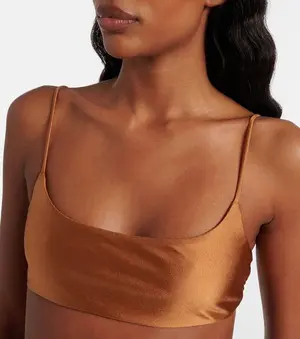 Jade Swim Vera Bikini Bottoms - Brown