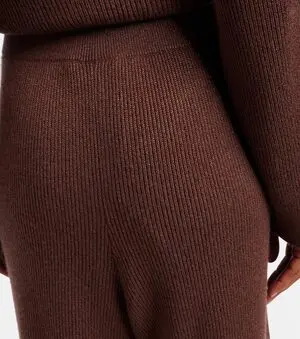 Brunello Cucinelli Cashmere-blend Straight Pants