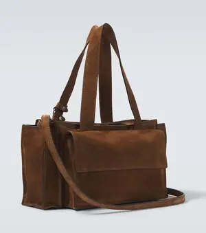 Miu Miu Utilitaire Suede Tote Bag