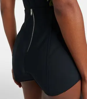 Dolce & Gabbana Satin Micro Shorts