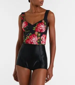 Dolce & Gabbana Satin Micro Shorts