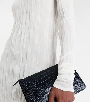 TOTEME Pleated Maxi Dress - White