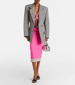 Attico Wool-blend Blazer