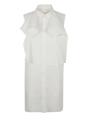 Sacai Popeline Shirt Dress