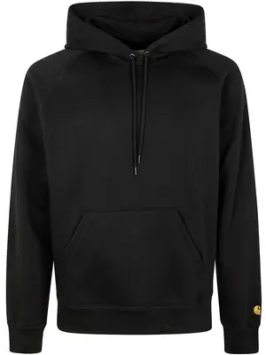 Carhartt Work In Progress Hooded Chase Sweatshirt - Black