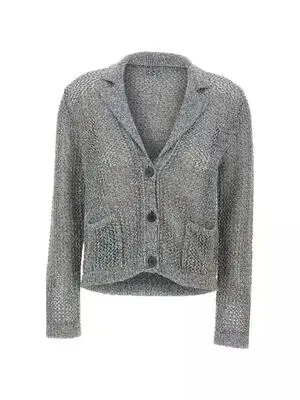 KANGRA Sequin Mesh Blazer