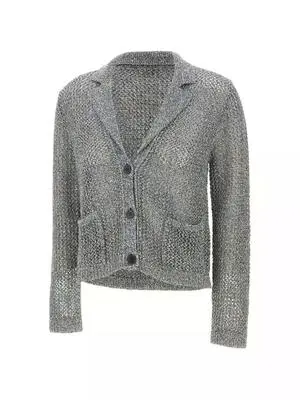 KANGRA Sequin Mesh Blazer