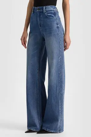 Alice + Olivia Draped Jeans For Women