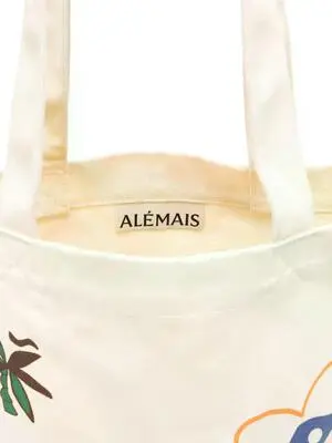 ALEMAIS Printed Tote Bag