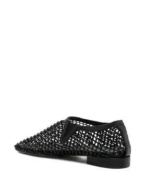 PEDRO MIRALLES Zucaina Crystal-embellished Mesh Pumps