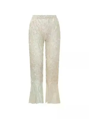 GONGDID DESIGN Pleated Trousers