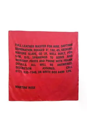 Martine Rose Scarves For Men