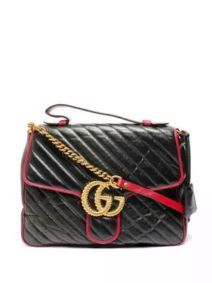 Gucci 2010s Quilted Top Handle Handbag