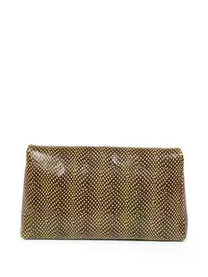 Dries Van Noten Large Envelope Leather Shoulder Bag
