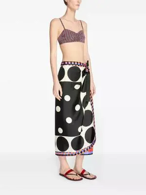 Dries Van Noten Striped Bra Top
