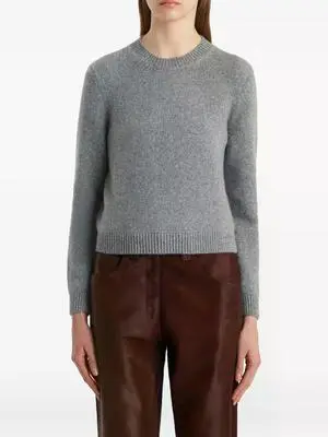 Khaite Leta Cashmere Sweater - Grey