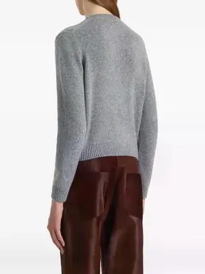 Khaite Leta Cashmere Sweater - Grey
