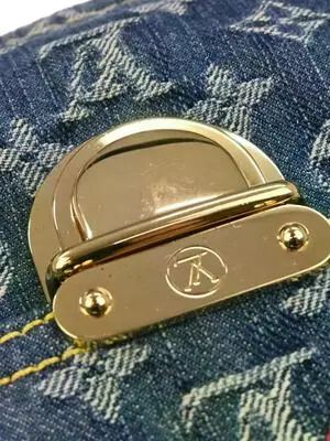 LOUIS VUITTON 2007 Denim Patchwork Handbag