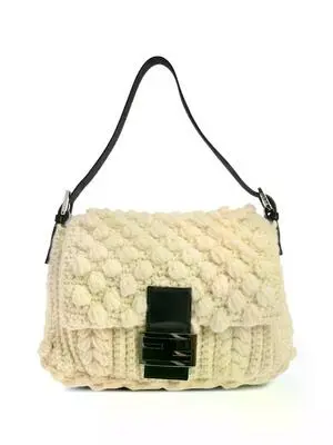 Fendi 1990-2000s Mamma Baguette - Neutrals
