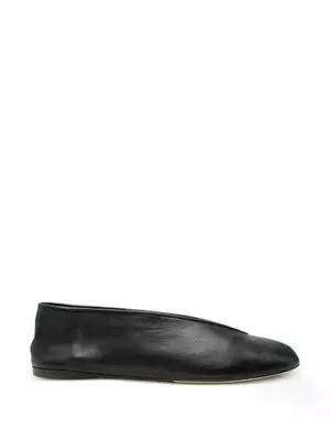 Moschino Leather Ballet Flats