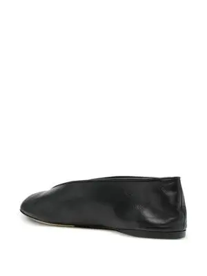 Moschino Leather Ballet Flats