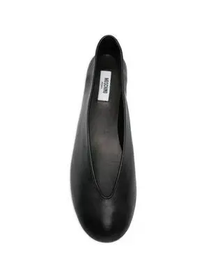 Moschino Leather Ballet Flats