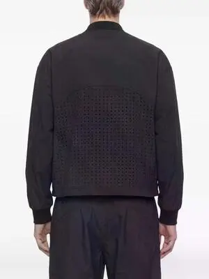 Herno Perforated-panel Bomber Jacket