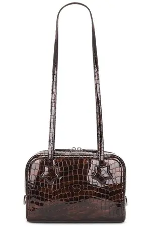 Sandy Liang Starla Embossed Leather Bag