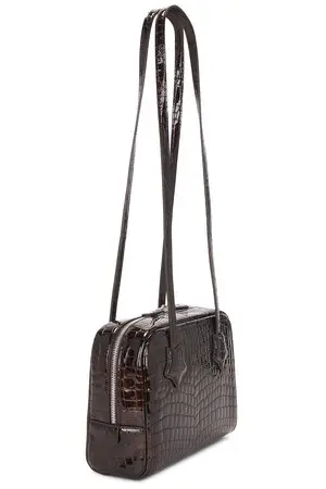 Sandy Liang Starla Embossed Leather Bag