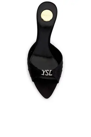 Saint Laurent Jerry Mule Sandal - Nero