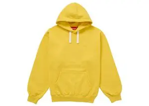 Supreme Small Box Drawcord Hooded Sweatshirt - Yellow