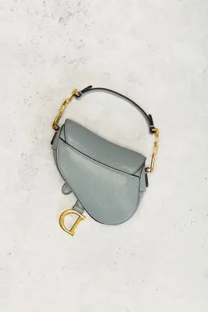Dior Saddle Bag - Blue