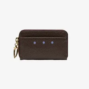 TUSK Ascot Coin And Card Case - Espresso
