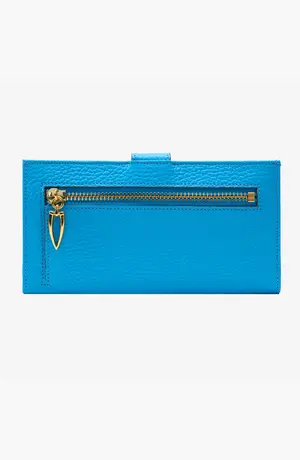 TUSK Ascot Long Slim Wallet - Azure
