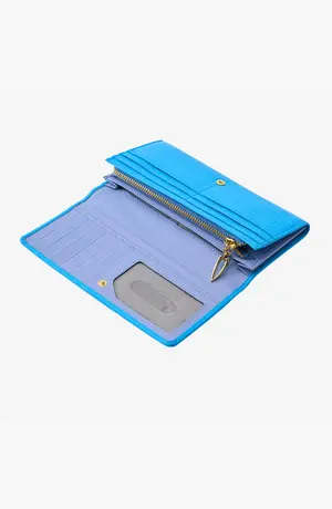 TUSK Ascot Flap Over Wallet - Azure