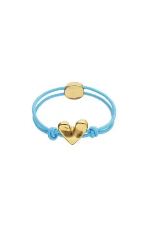 UNODE50 18k -plated Heart Bracelet - Blue